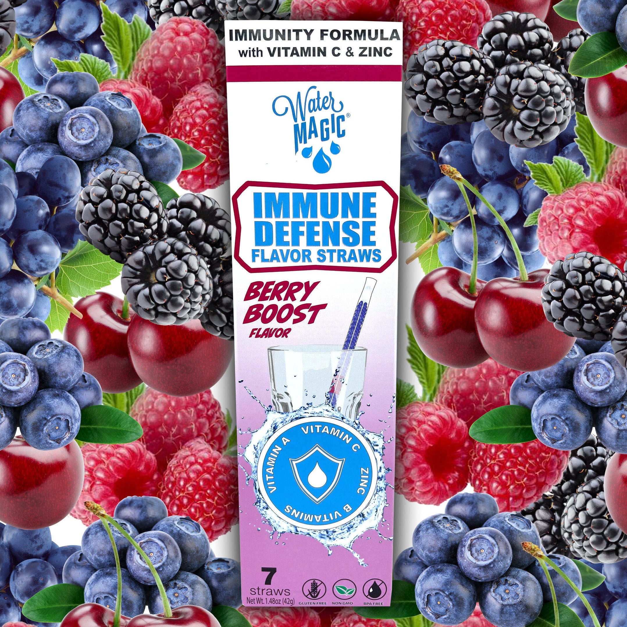 Magic Straw - Water Magic™ Immune Defense Flavor Straws — Science ...