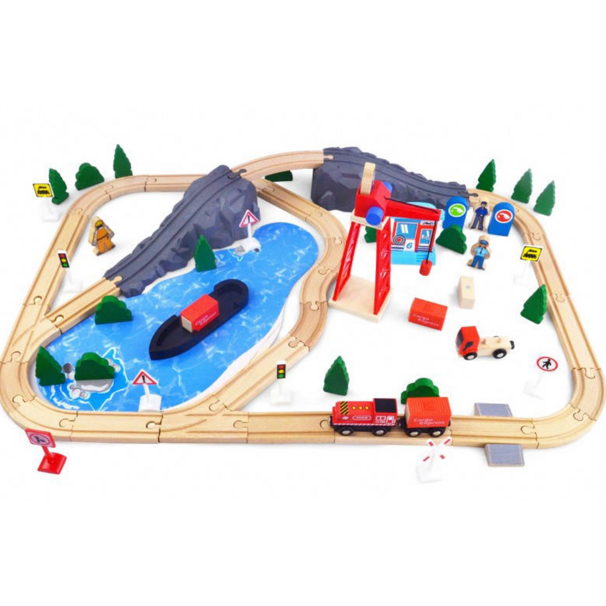 80+ Pcs Train Set — Science & Nature Co.