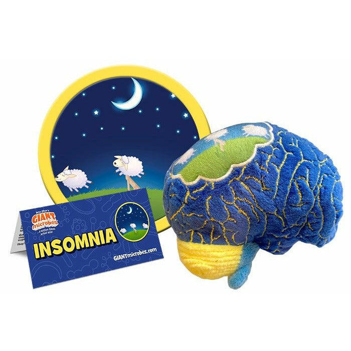 Insomnia GIANTmicrobe Plush — Science & Nature Co.