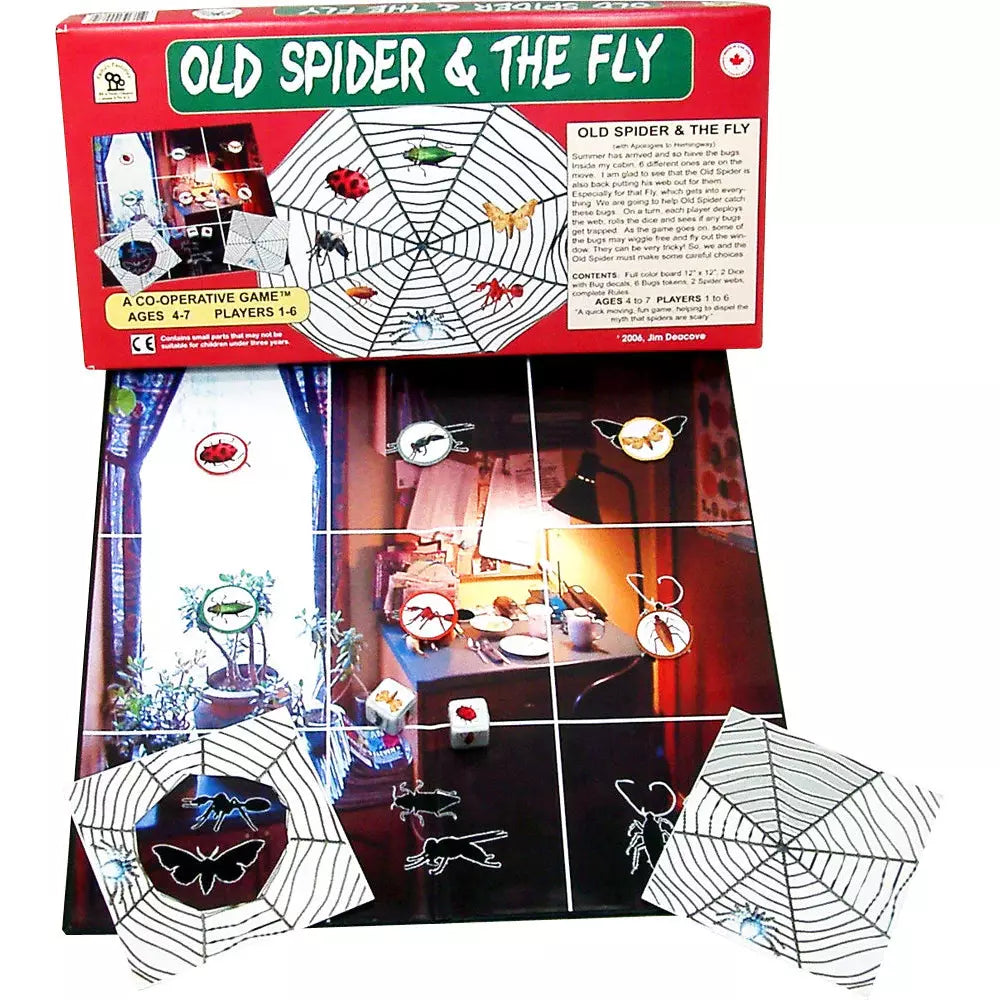 Old Spider & The Fly — Science & Nature Co.
